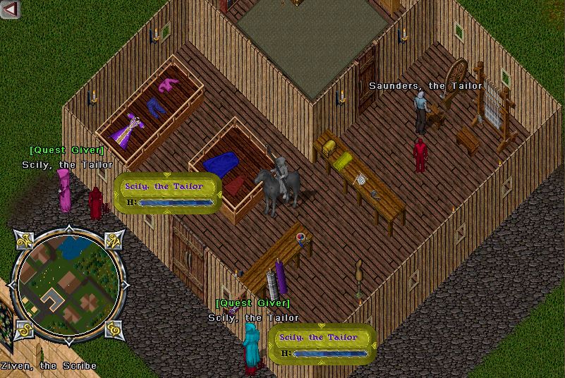 Tailor Quests – WiKi | North Shield UO